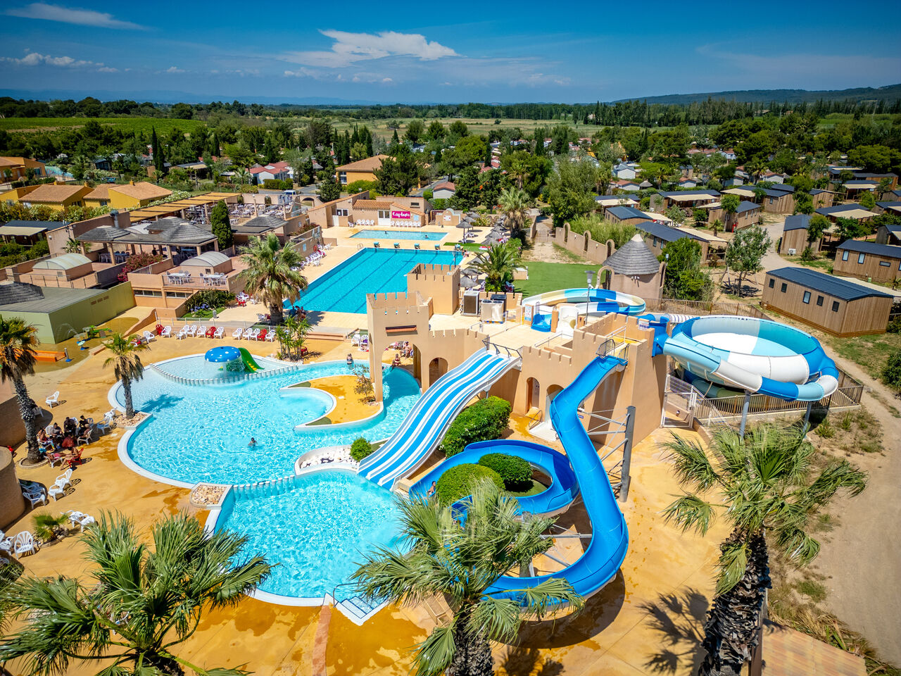 Camping La Barbacane - CAPFUN, Familie vakantie in NARBONNE Languedoc ...