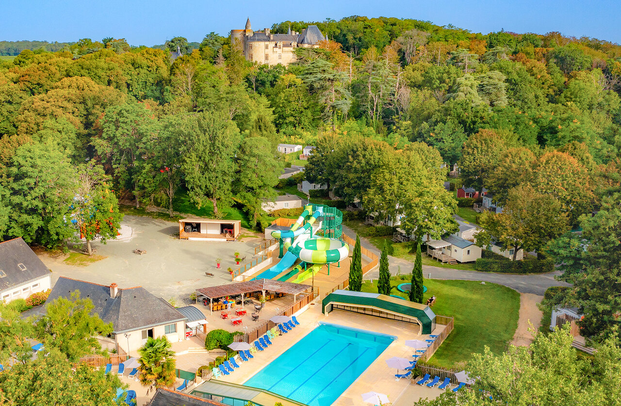 Vakantiepark Parc de Montsabert - CAPFUN, Familie vakantie in COUTURES Loirestreek, camping ...